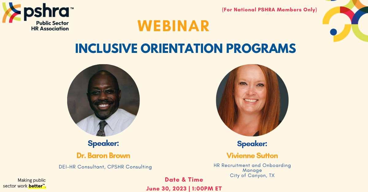 PSHRA Learning: Webinars